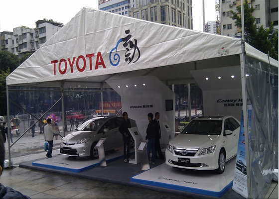 Customized Size European Style Tents Car Show Tents Galvanized Steel
