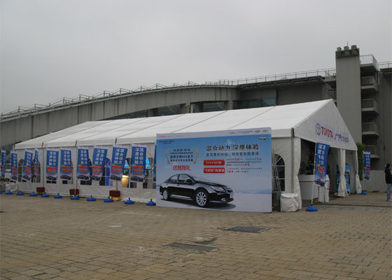 20m - 30m Aluminum Outdoor Event Tent Flame Retardant For Trade Show