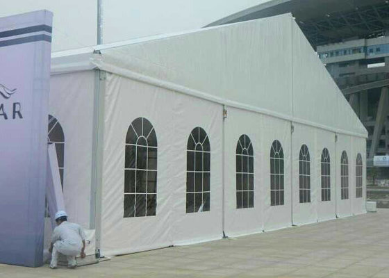 Environmentally 20m Outdoor Event Tent Fabric Structure For Exhibition