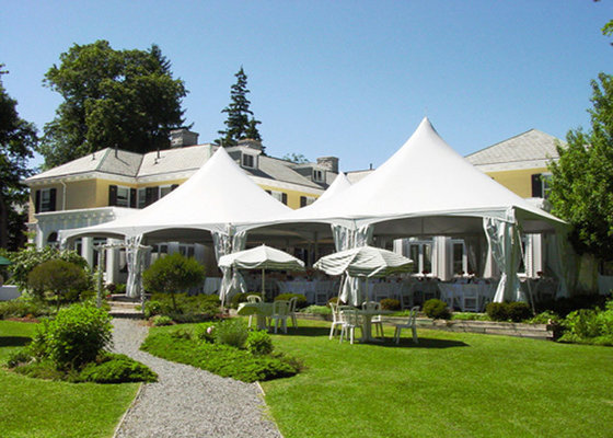 8m Steel Pagoda Party Tent  Tear Resistant With Self Cleaning Ability