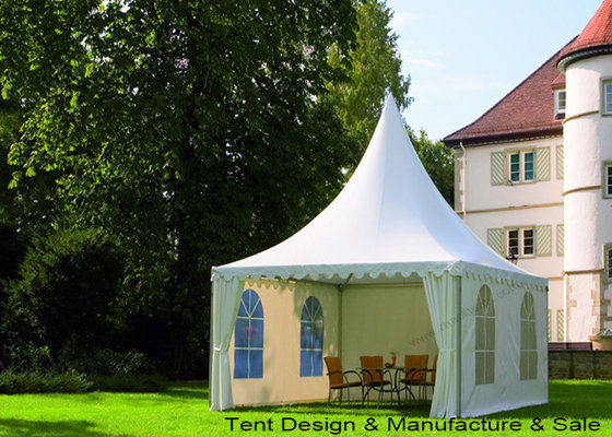 Lightweight 4m Pagoda Pagoda Party Tent Hard Pressed Extruded Aluminum Alloy T6061 / T6