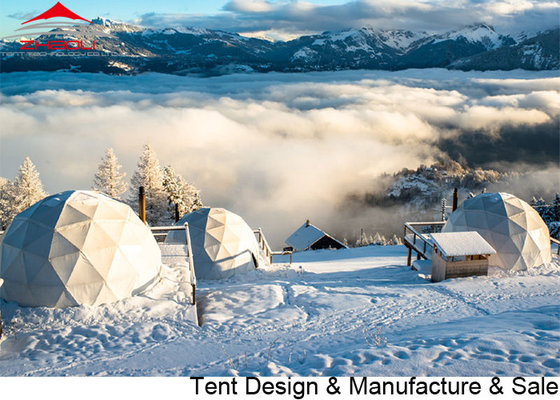 Heavy Duty 2.9m Height Winter Dome Tent For Outdoor Activity