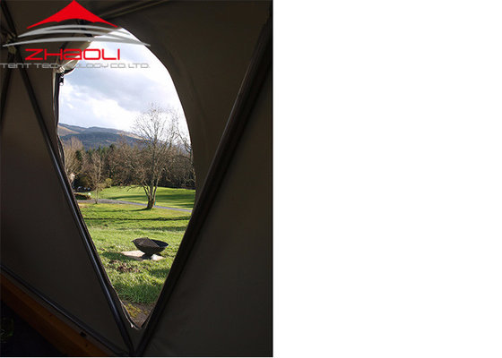 Transparent Pvc Glamping Geodesic Dome House For Exhibition / Camping