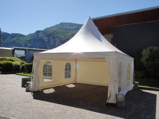 4x4m double PVC Coated Polyester Textile Pogoda Event Tent With Sidewall