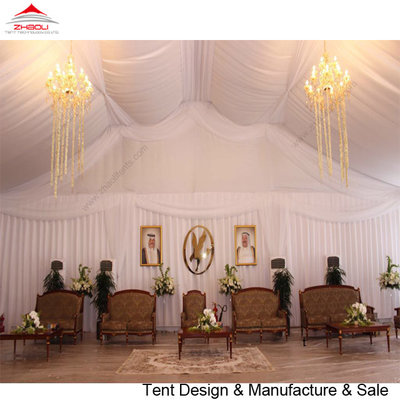 Economical Wedding Party Tent With Decoration Double Or Single Swings Glass Door