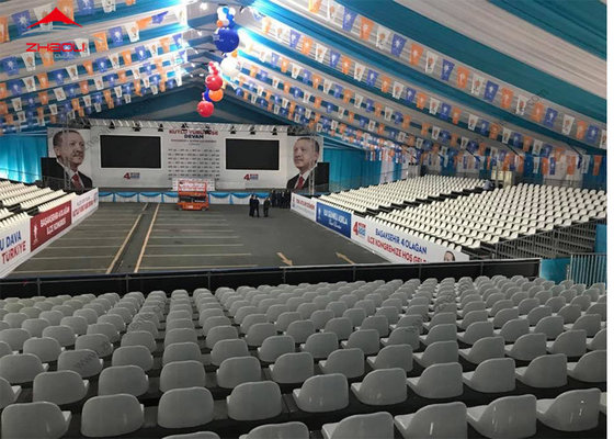 사치품 30 x 60m 활동을 위한 다채로운 덮개를 가진 옥외 사건 천막