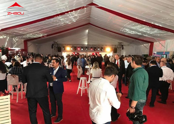 Aluminum Frame Luxury 10 x 20 Marquee Wedding Tent For 200 People