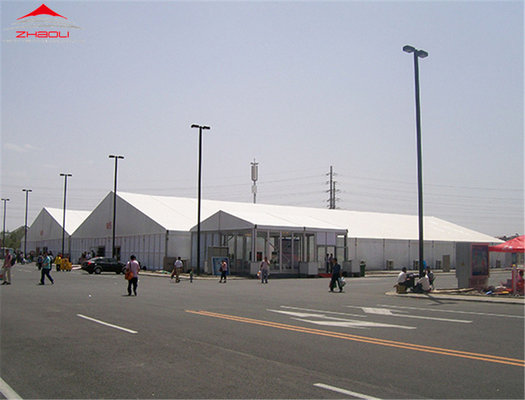 20M 백색 PVC 지붕 덮개를 가진 당/전시회를 위한 큰 옥외 사건 천막