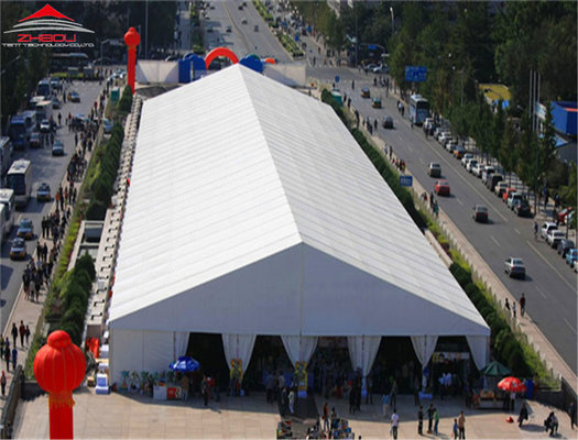 Water Resistant 30m Outdoor Commercial Event Tents Max Wind Speed Allowance 70 - 100km/H