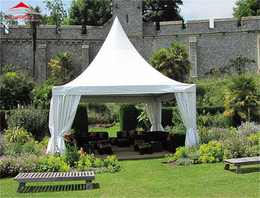 Fire Safety Heavy Duty Aluminum Pagoda Tent For Banquet , Parking