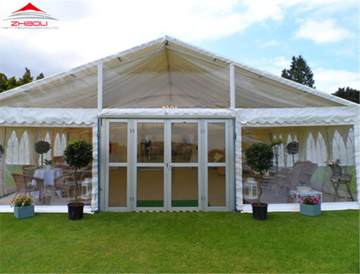 Water Resistant Reusable Garden Marquee Tent With French Window