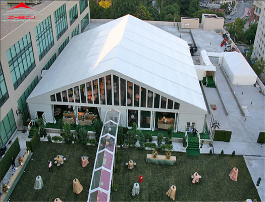Windproof Event / Exhibition Marquee Tent With Double PVC Fabric