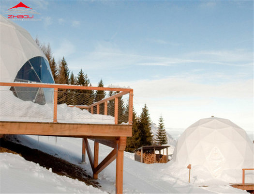 Large Geodesic Dome Event Tent 750 - 850gsm PVC Roof Fabric Water Proof