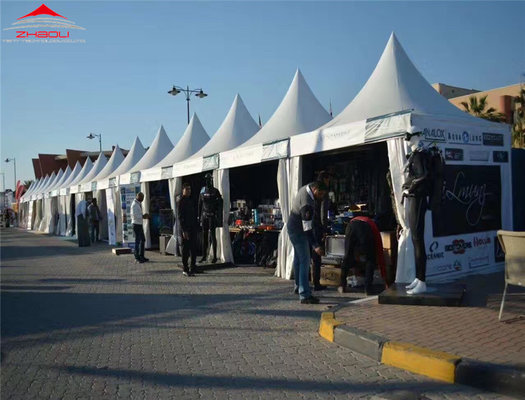 Alumnium Alloy 4x4 Outdoor Pagoda Party Tent Wind Resistant Easy Install
