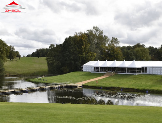 20x50m Glass Door Outdoor Events Marquees For 1000 People Seater / Wedding Party Tent