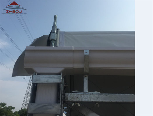 아BS는 - 방위 석판 사건 탑파 당 천막 최대 풍속 70-100km/H 난입하고/짐