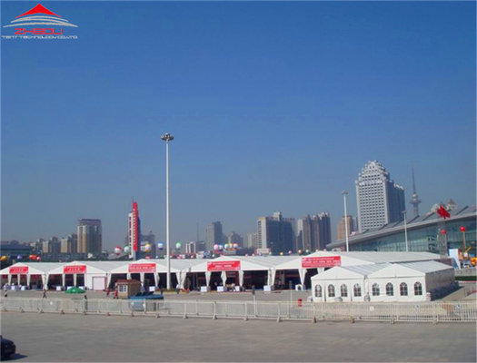 명확한 PVC 창을 가진 간단한 25x40m 광고 방송 당 큰천막 천막