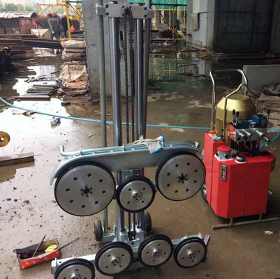 Diamond wall sawing