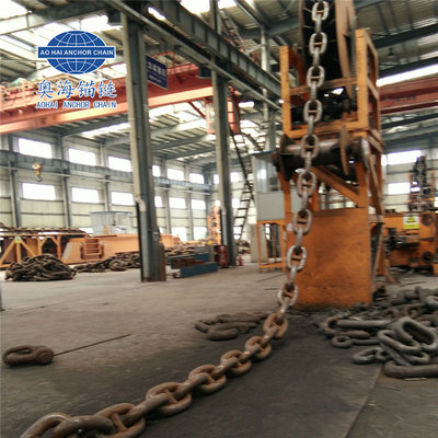 IACS studlink studless anchor chain in stocks