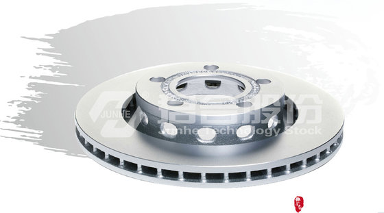 Brake disc special chrome free dacromet paint and two coating two bake