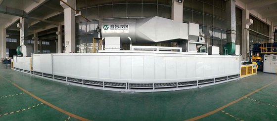 Zinc Flake Coating Furnace Metal Coating Line Gas Heating Single Combustion