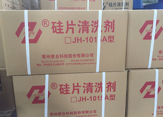 Double Group Silicon Wafer Cleaning / Silicon Slice Detergent Low Foam Colorless To Yellowish Liquid