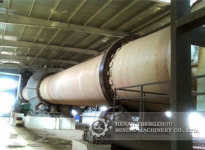 Oil fracturing proppant rotary kiln