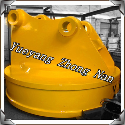 Mobile Crane Magnet for High Temperature Steel Scraps MW-150L/2W
