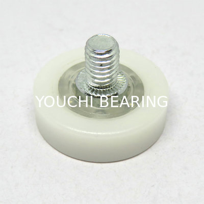 Resin Bearing DR24-B1L8 drawer office desk rollers M6x24x7mm