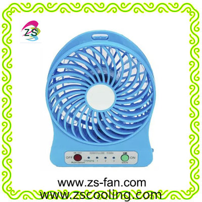 Hot plastic portable mini usb led fan with high quality