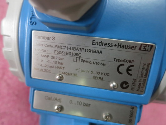 E+H PM pressure transmitter PMC71 PMP71 PMP75 PMD PMC71-5BA1H2GPAAA