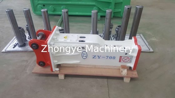 SP450 SB20 side type hydraulic rock hammer for mini excavator with chisel 45mm