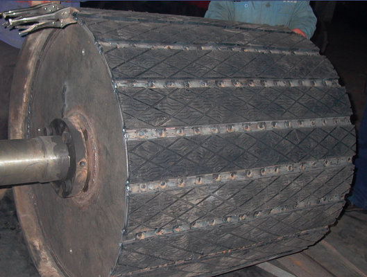 Coal Mining Belt Conveyor Slide Lag - Replaceable Pulley Lagging