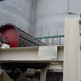 1830 mm * 138 * 15 mm Belt Conveyor Drum Rubber Lagging Sheet