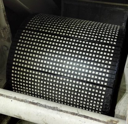 High Wear Resistance 500 mm Width Pulley Rubber Ceramic Lagging