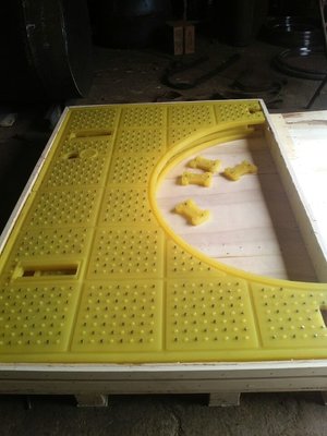 C275 Wear Resistant Drilling Rig Rotary Table Safety Anti - Skid Mats