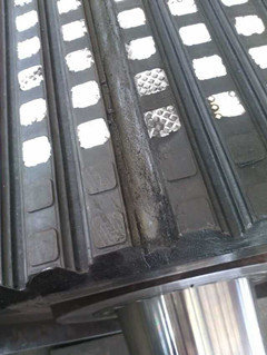 15mm thickness mining industry conveyor durm natural rubber ceramic lagging