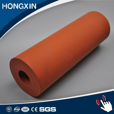 60 Shore A Red Color 300mm Heat Transfer Silcone Rubber Roller