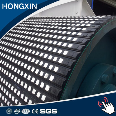 High Wear Resistance 500 mm Width Pulley Rubber Ceramic Lagging