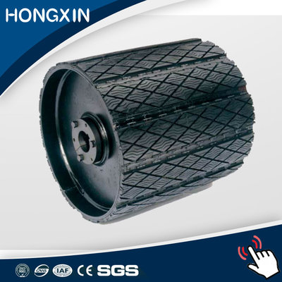 heavy duty high temperature resistant replaceable conveyor ceramic slide lagging for pulley