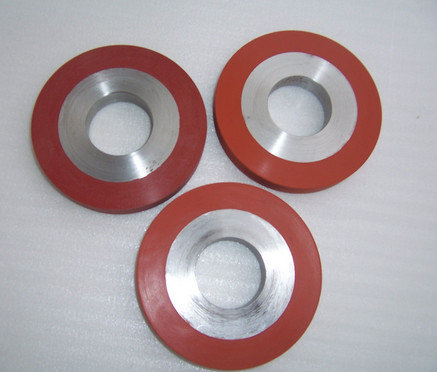 250 C temperature resistant heat transfer rubber silicon roller