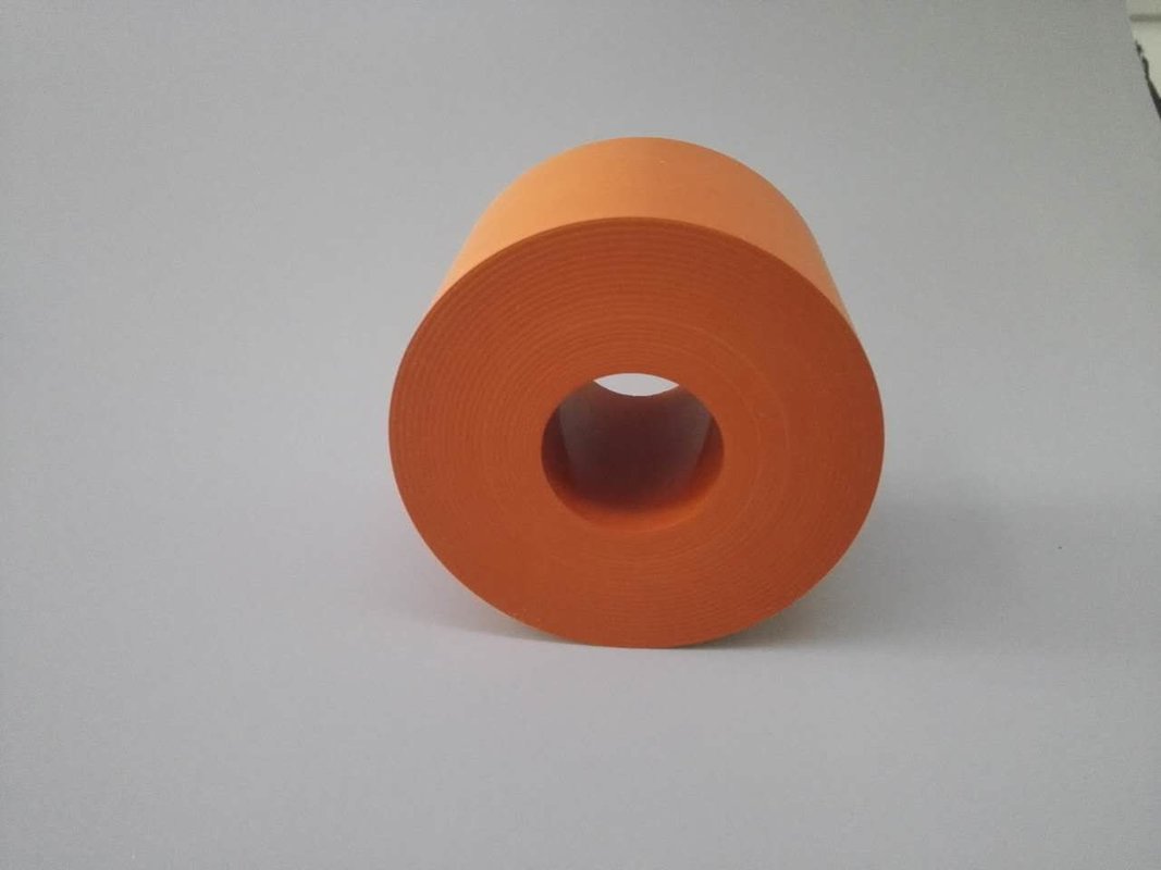 220C red color hot stamping silicone rubber roller