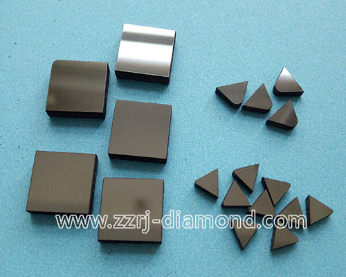 RJ PCD cutting tool blanks and tips for pcd inserts
