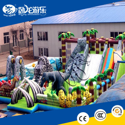 PVC Cheap Customized Inflatable Bounce Castle Bouncers With Slide